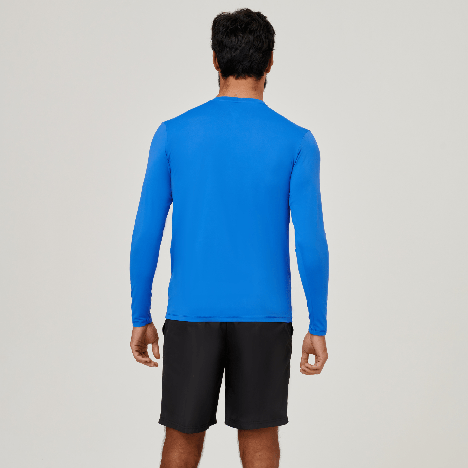 Camisa UV Masculina Com Proteção Solar Uvpro Azul Bic